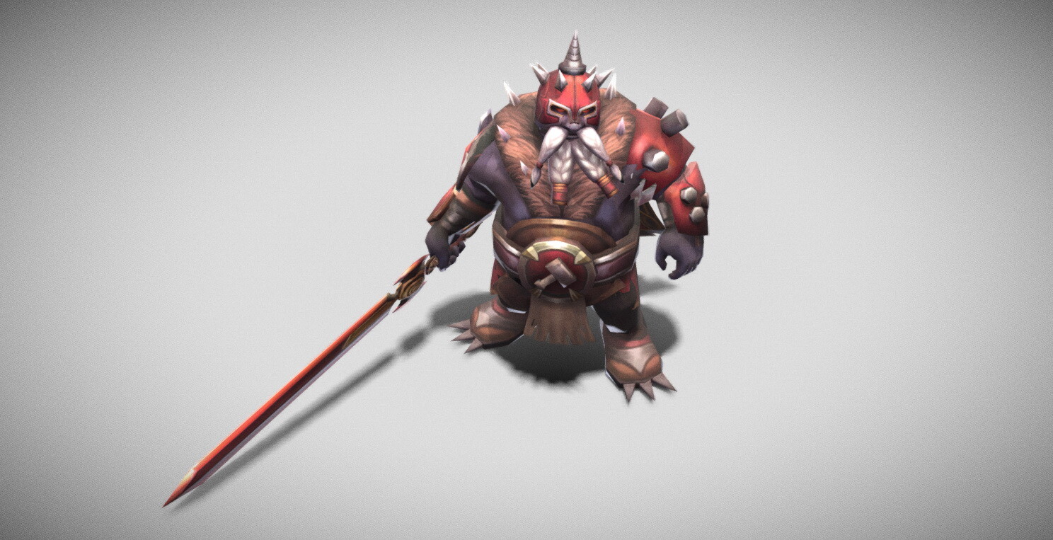 ArtStation - Dungeon Fantasy Monster - Dwarf Monarch | Game Assets