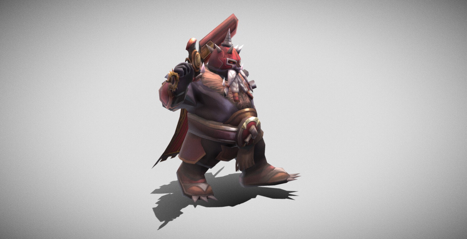 ArtStation - Dungeon Fantasy Monster - Dwarf Monarch | Game Assets