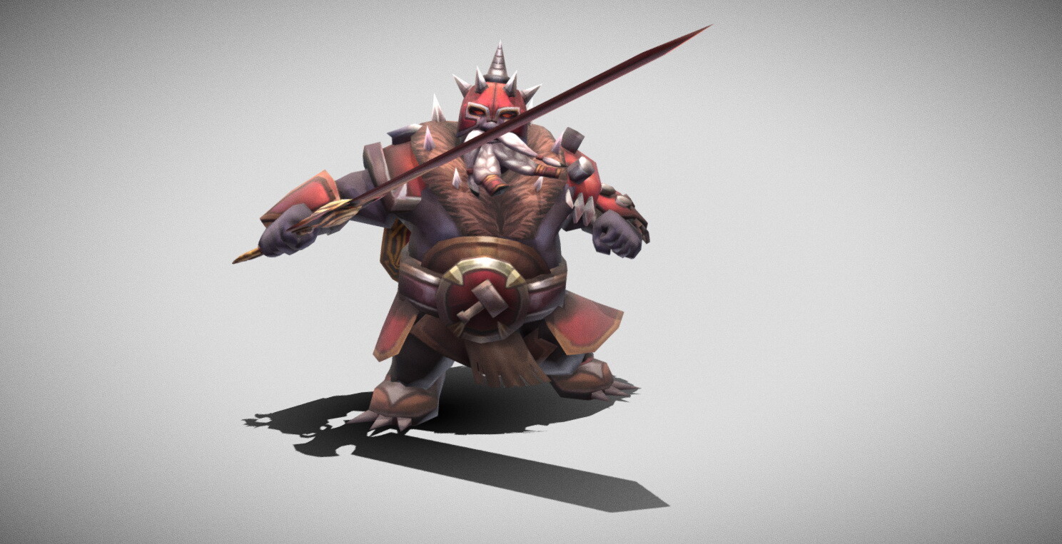 ArtStation - Dungeon Fantasy Monster - Dwarf Monarch | Game Assets