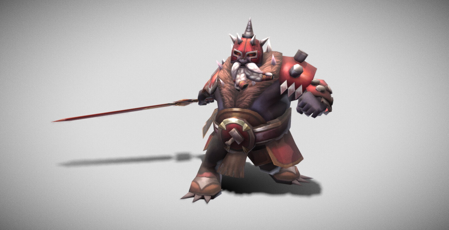 ArtStation - Dungeon Fantasy Monster - Dwarf Monarch | Game Assets