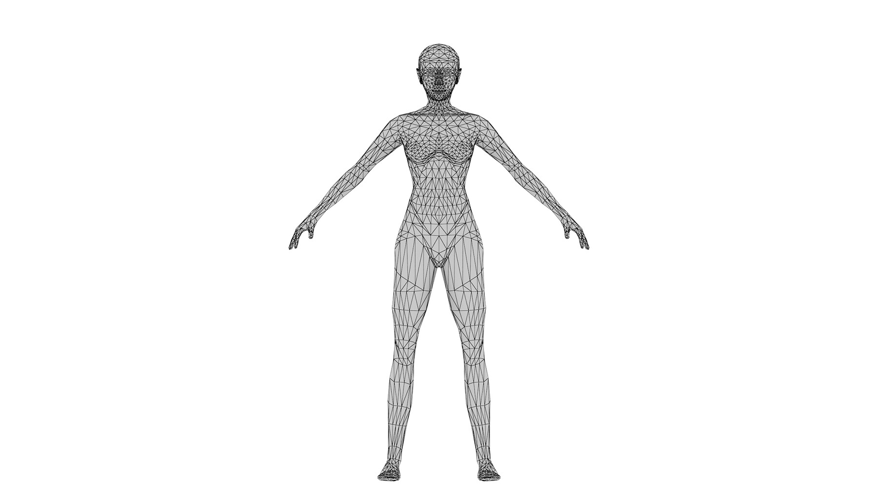 ArtStation - Female 10 - WITH 30 ANIMATIONS-36 MORPHS | Game Assets
