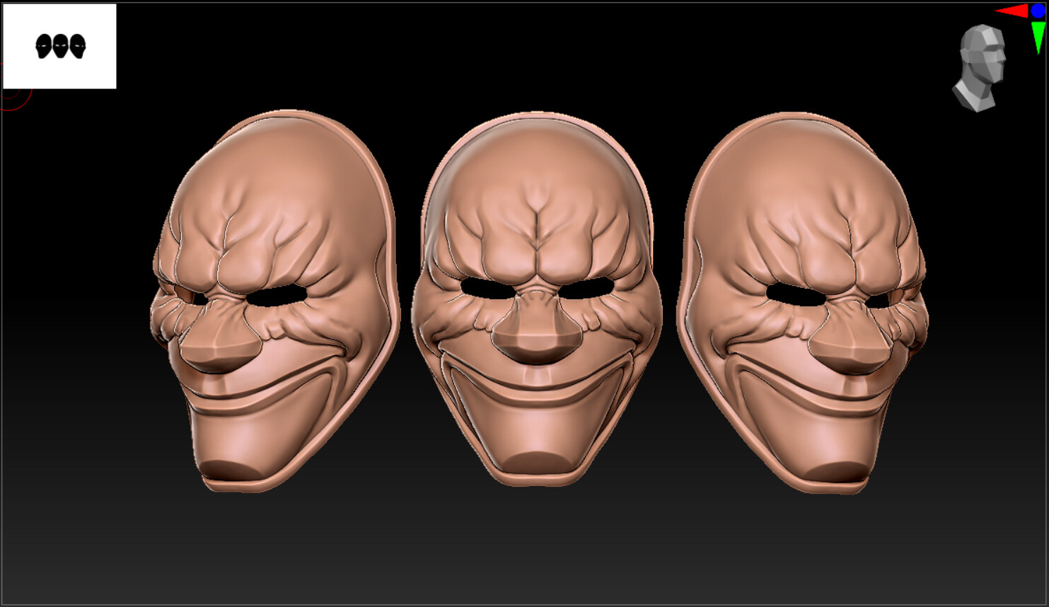 ArtStation - Dallas mask| Payday2 | Resources