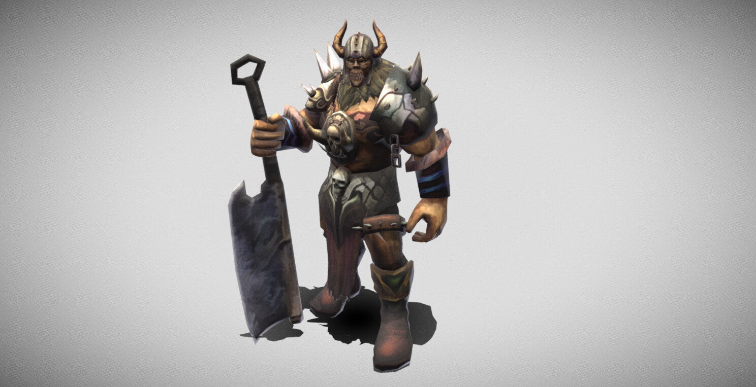 ArtStation - Dungeon Fantasy Monster - Giant Guard | Game Assets