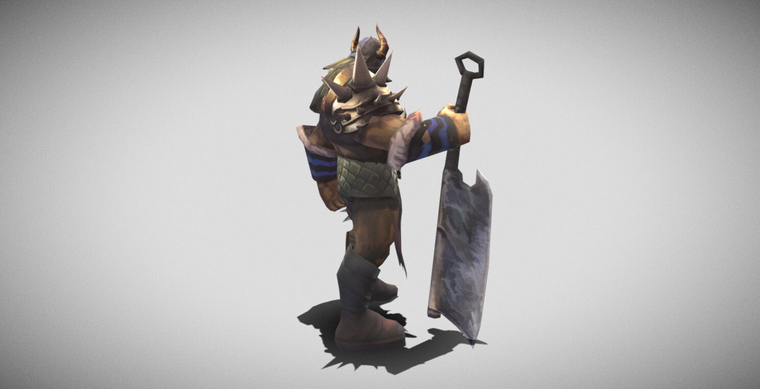 ArtStation - Dungeon Fantasy Monster - Giant Guard | Game Assets