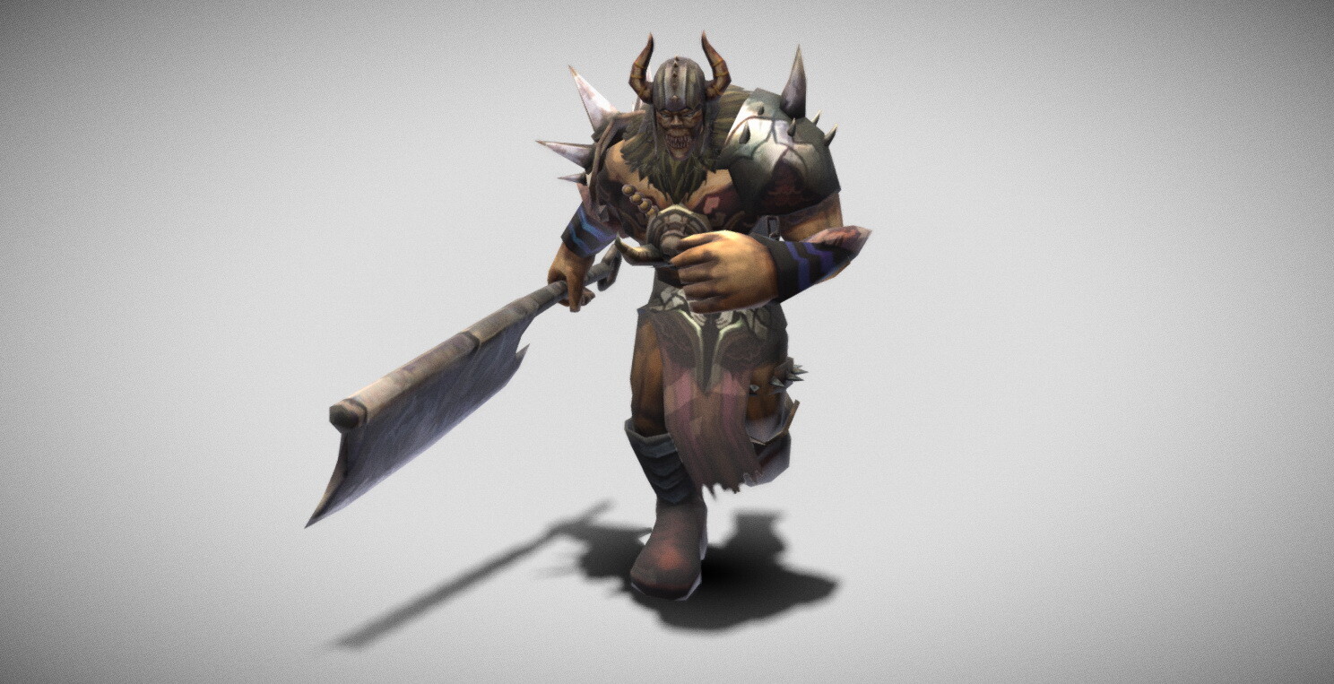 ArtStation - Dungeon Fantasy Monster - Giant Guard | Game Assets