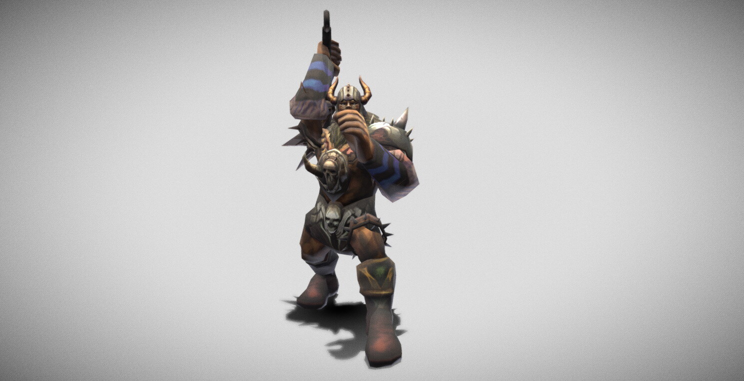 ArtStation - Dungeon Fantasy Monster - Giant Guard | Game Assets