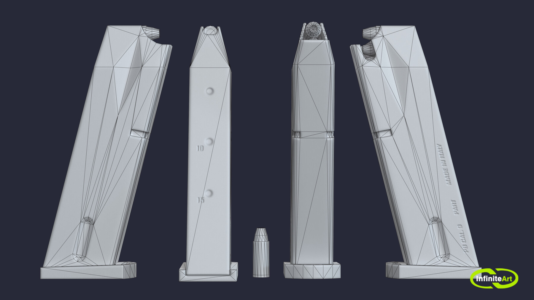 ArtStation - Gun Magazines _ Accessories | Game Assets