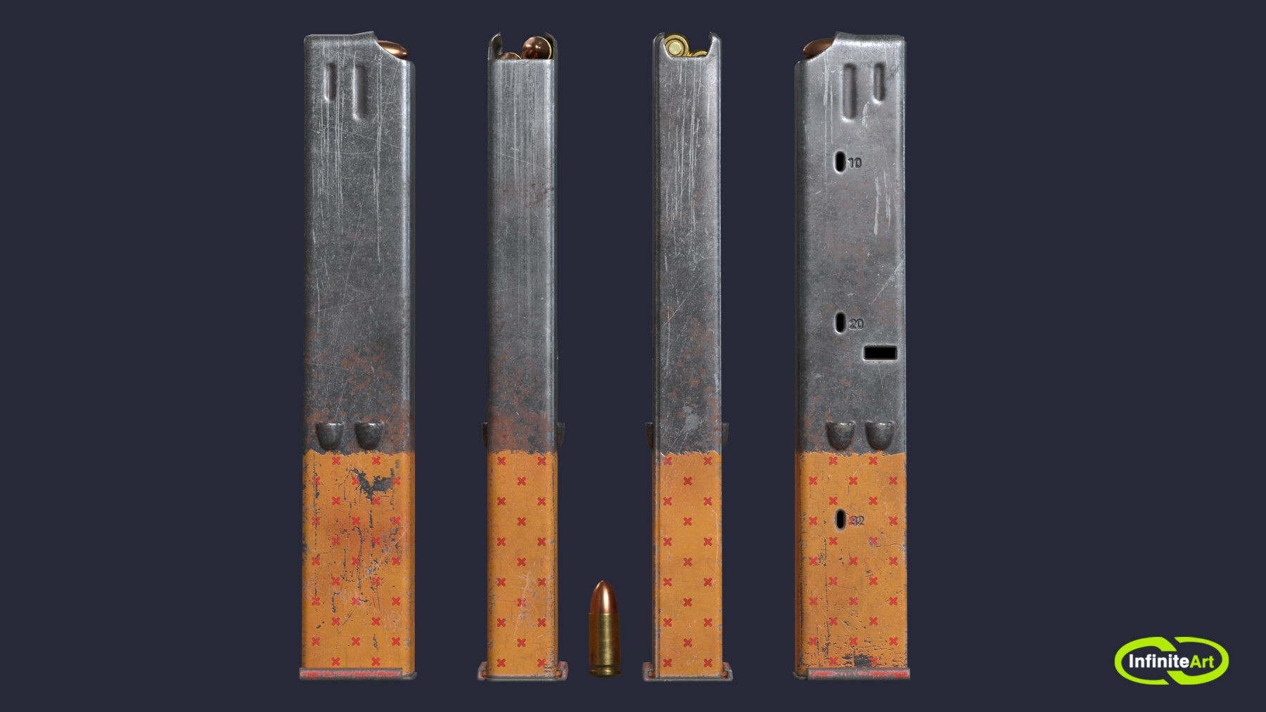 ArtStation - Gun Magazines _ Accessories | Game Assets