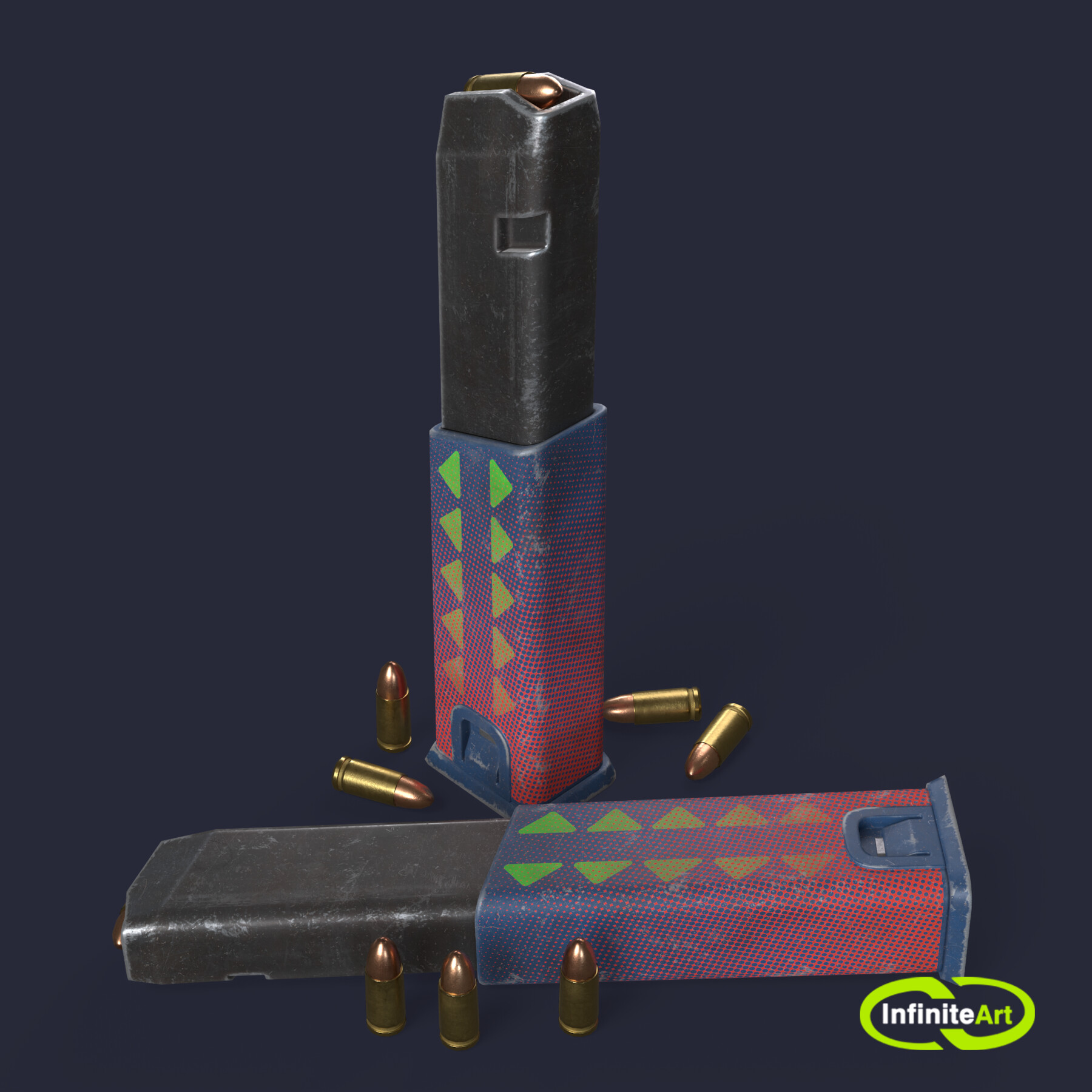 ArtStation - Gun Magazines _ Accessories | Game Assets