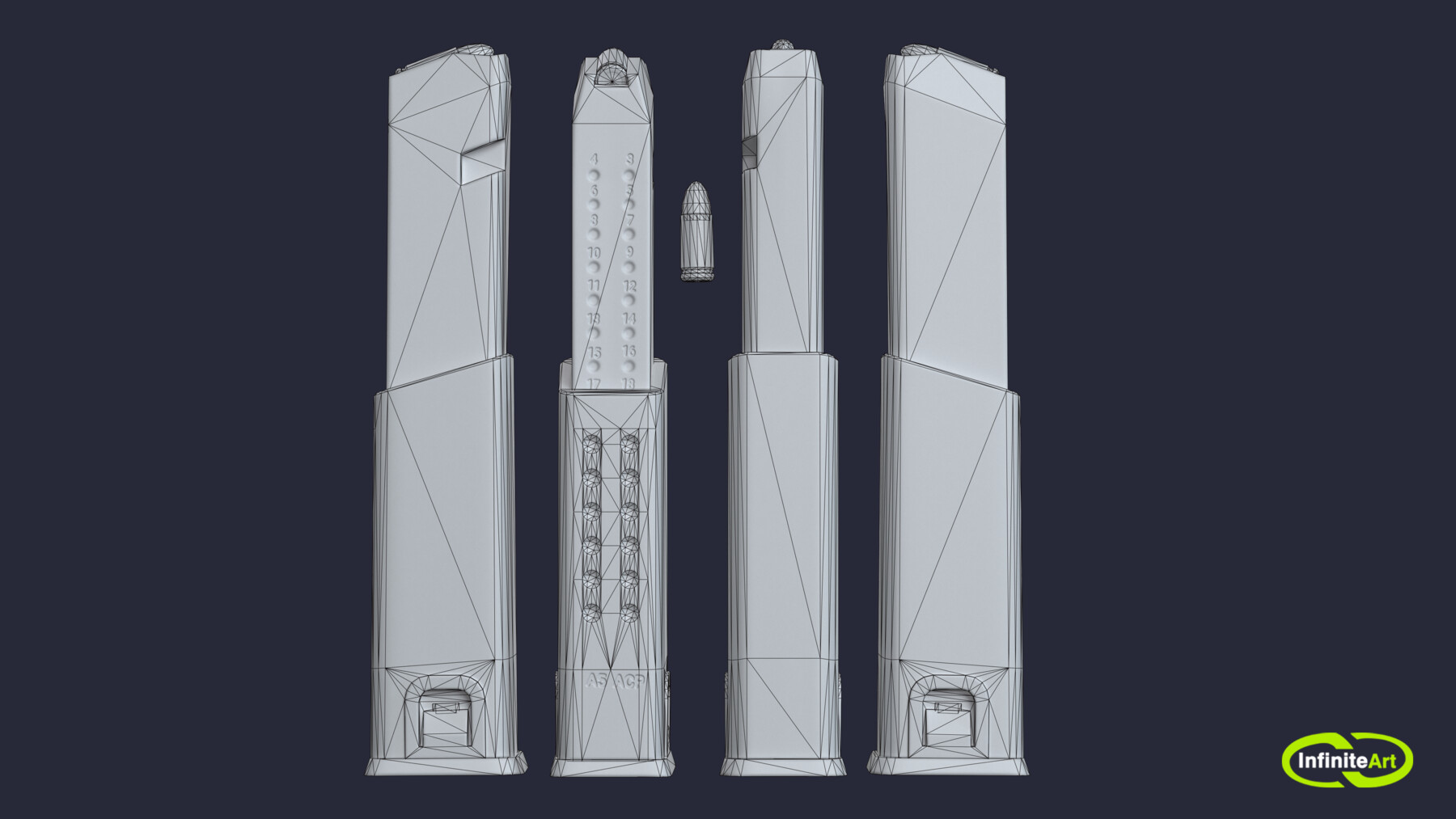 ArtStation - Gun Magazines _ Accessories | Game Assets