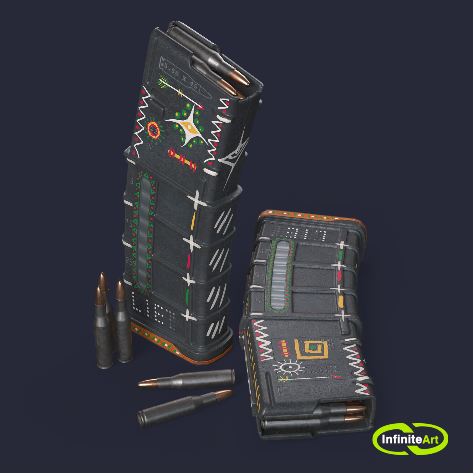 ArtStation - Gun Magazines _ Accessories | Game Assets