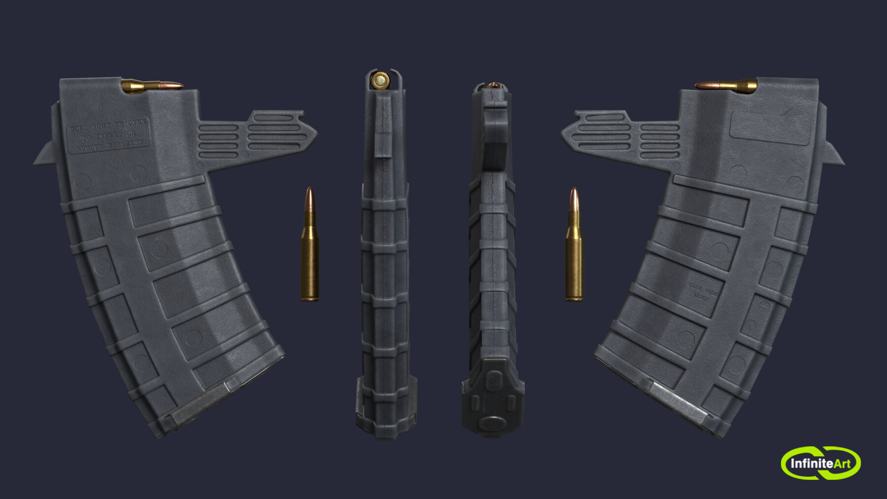 ArtStation - Gun Magazines _ Accessories | Game Assets