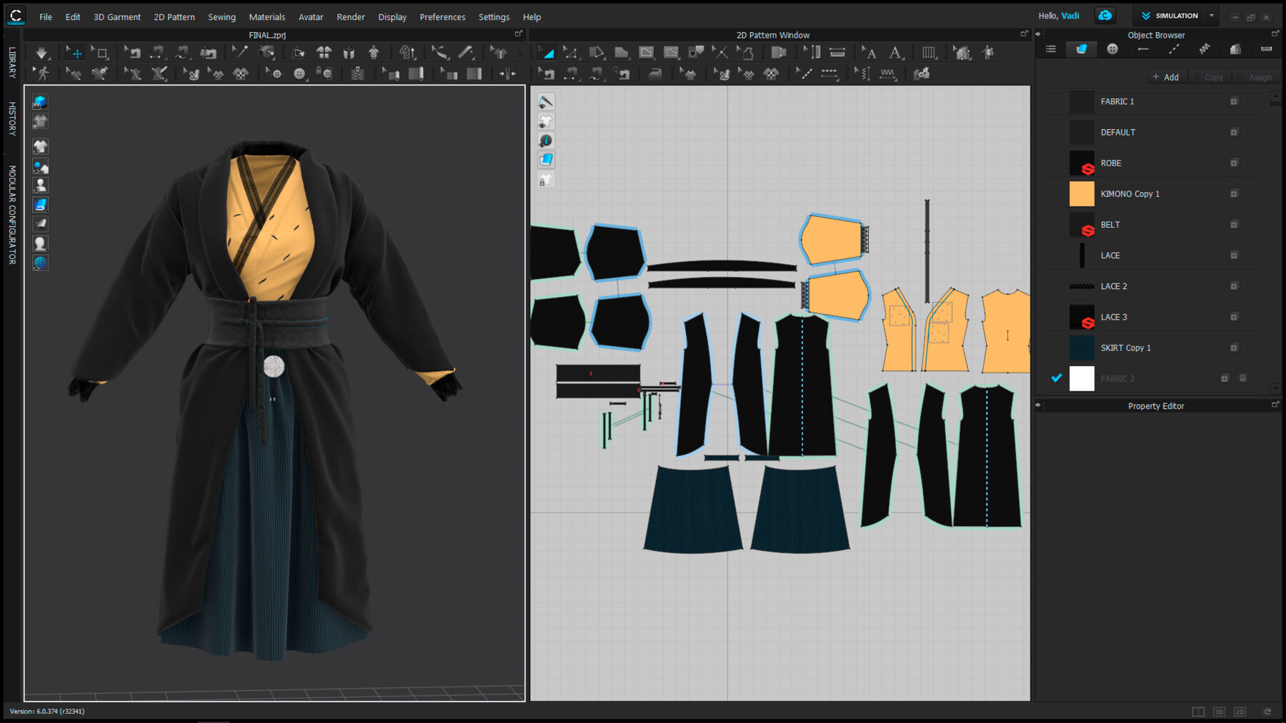 ArtStation - Anime Ourfit #2. Marvelous Designer / Clo 3D project +obj ...