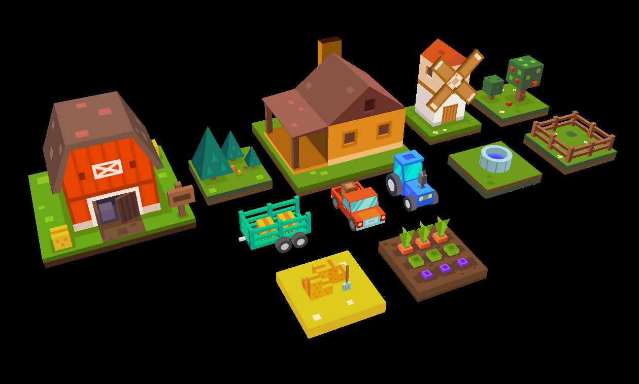ArtStation - My Little Farm | Game Assets