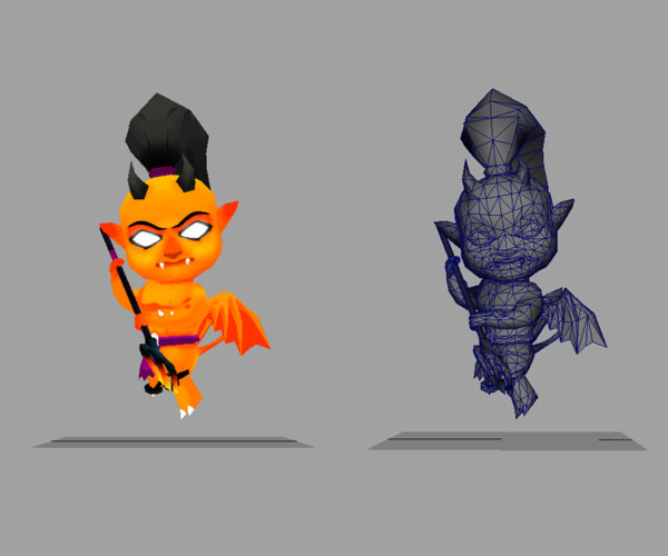 ArtStation - Devil animated character | Game Assets