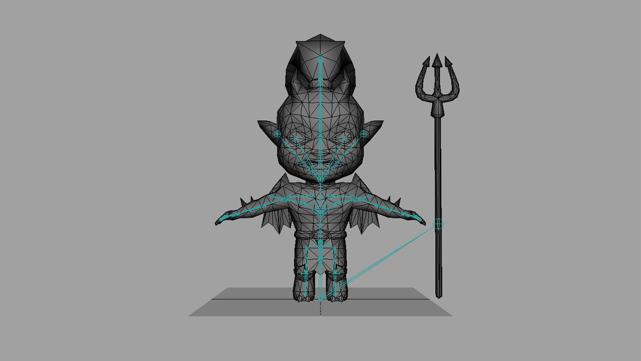 ArtStation - Devil animated character | Game Assets