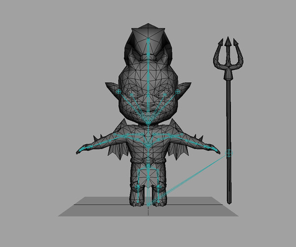 ArtStation - Devil animated character | Game Assets