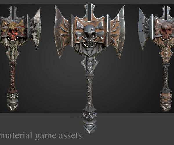 ArtStation - 50 Smart material game assets _Vol.1 | Game Assets