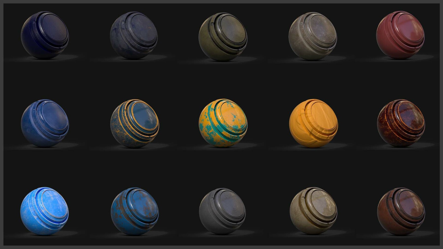 ArtStation - 50 Smart material game assets _Vol.1 | Game Assets