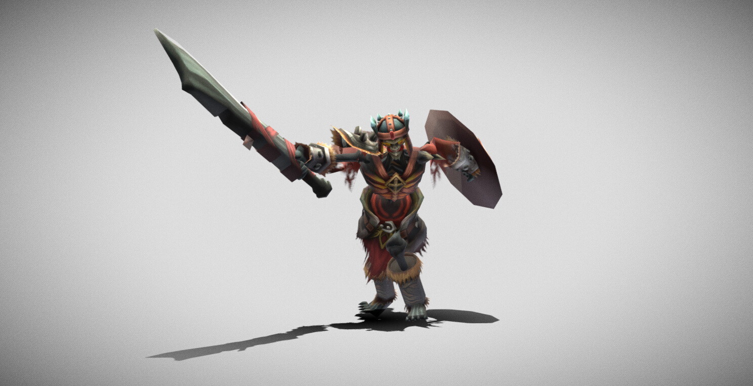 ArtStation - Dungeon Fantasy Monster - Skeleton Warrior | Game Assets