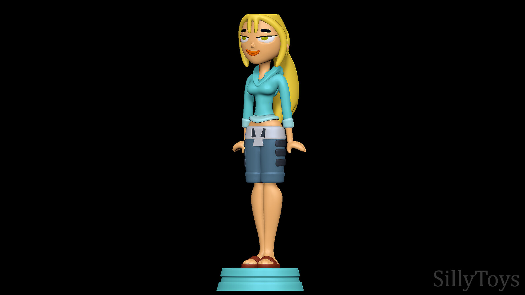 ArtStation - Bridgette - Total Drama 3D print model | Resources
