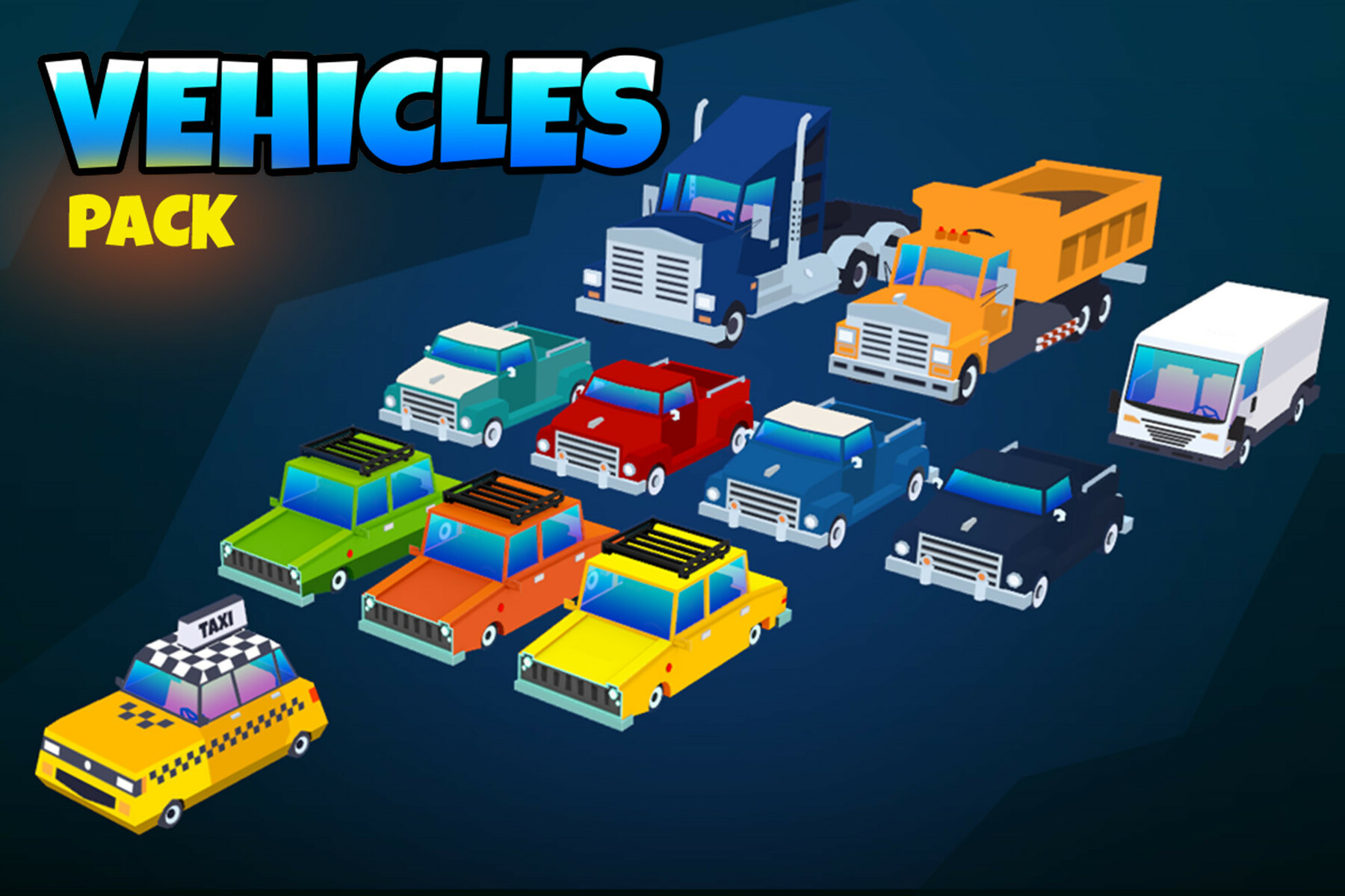 ArtStation - Vehicles Pack | Game Assets