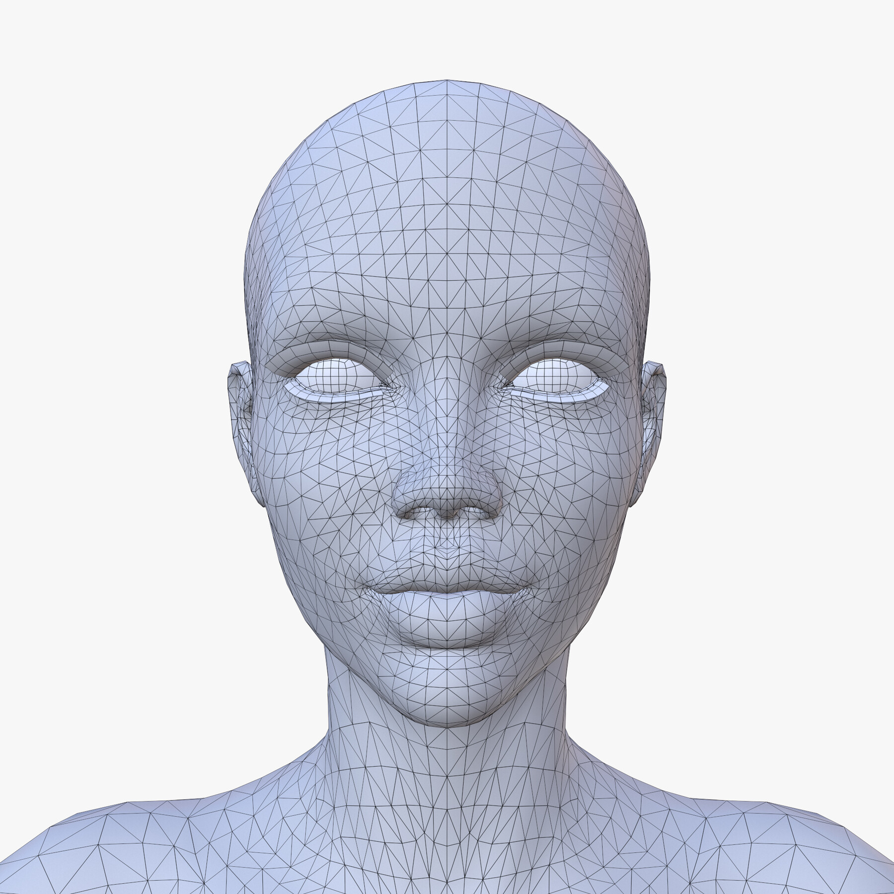 ArtStation - 30 FEMALE BASE MESH 1-30 | Resources
