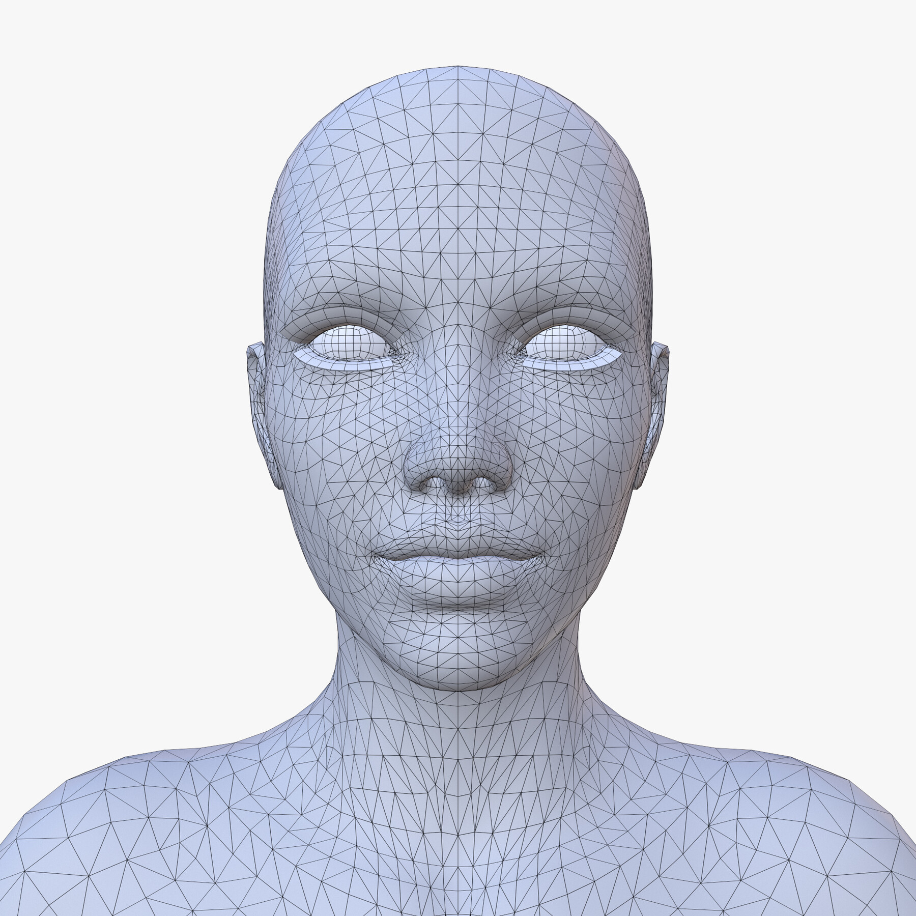 ArtStation - 30 FEMALE BASE MESH 1-30 | Resources