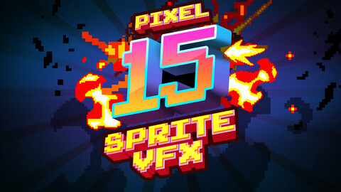 ArtStation - 15 Pixel Sprite effects | Game Assets