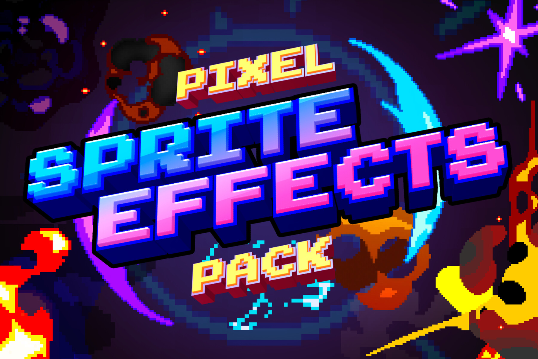 ArtStation - Pixel Sprite Effects pack | Game Assets