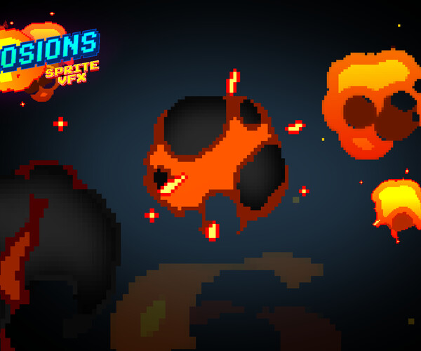 ArtStation - Pixel Sprite Effects pack | Game Assets