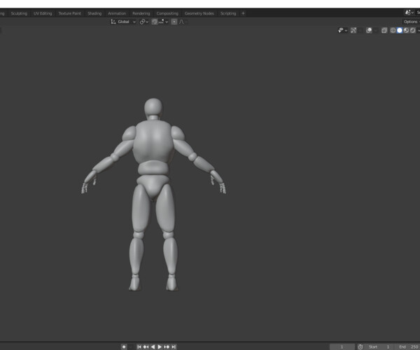 ArtStation - base model for animation | Resources