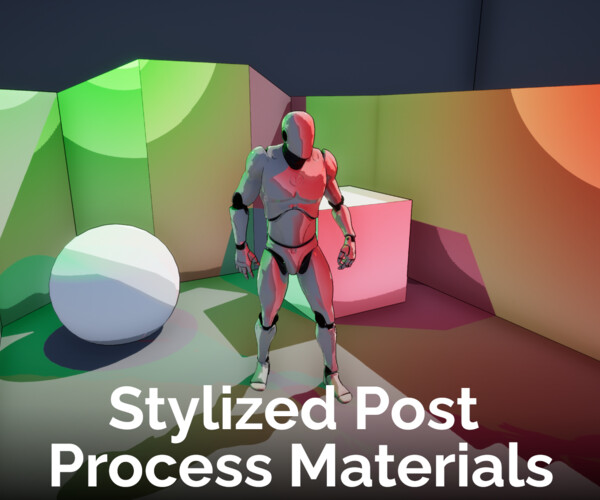 ArtStation - Stylized Post Process Materials | Resources