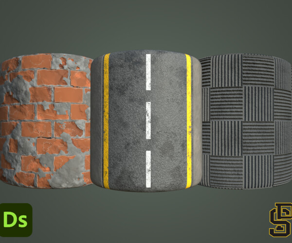 ArtStation - Material Pack | Game Assets