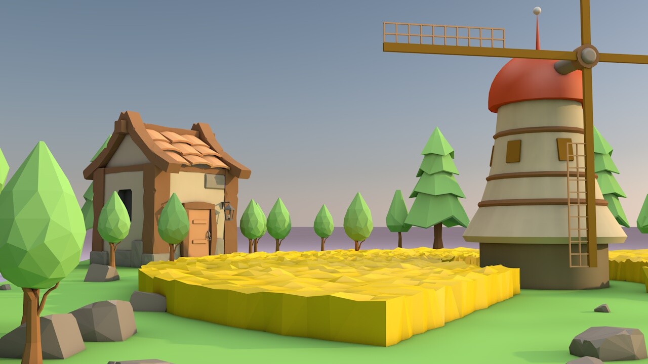 ArtStation - Village | Game Assets