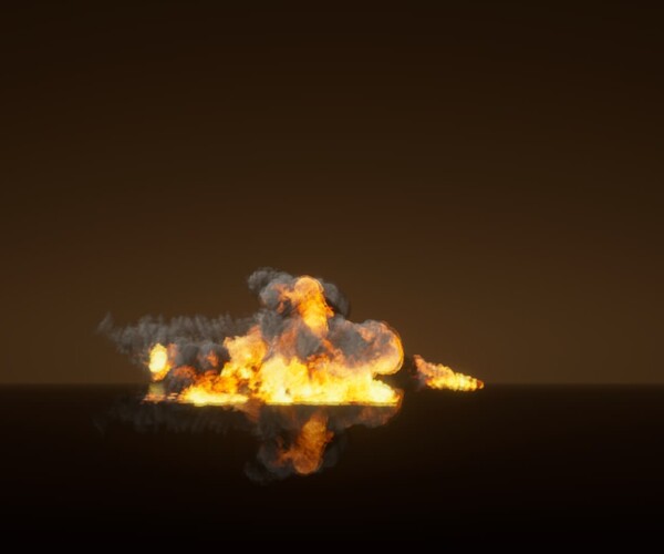 ArtStation - Realistic Flamethrower Effects Pack | Game Assets