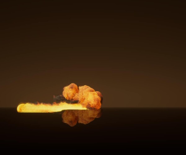 ArtStation - Realistic Flamethrower Effects Pack | Game Assets