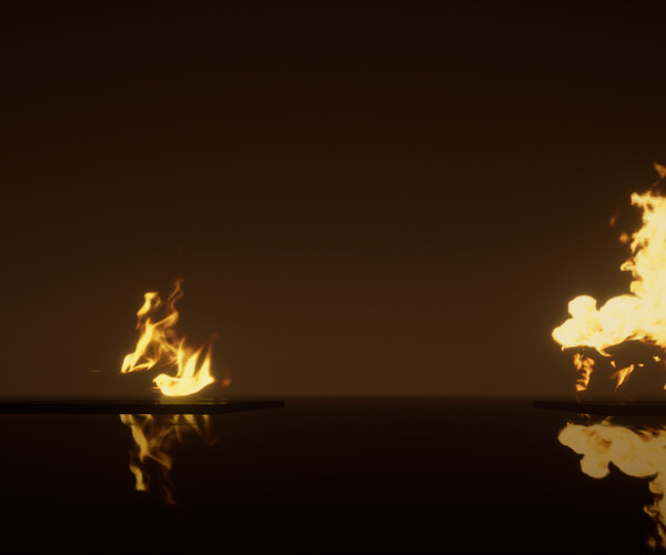 ArtStation - Realistic Fire Effects Pack | Game Assets