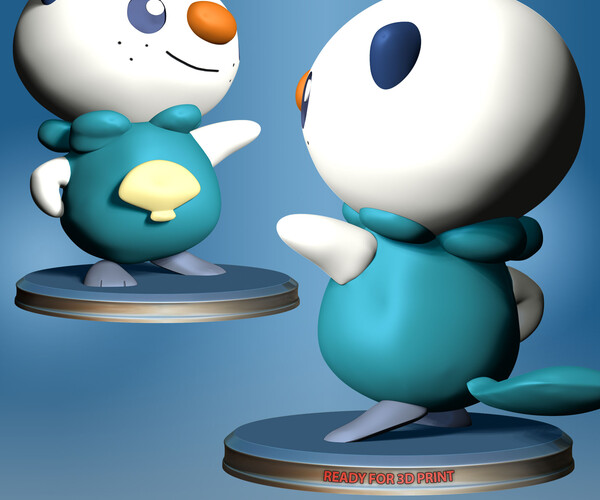 ArtStation - Oshawott - Pokemon Go | Resources