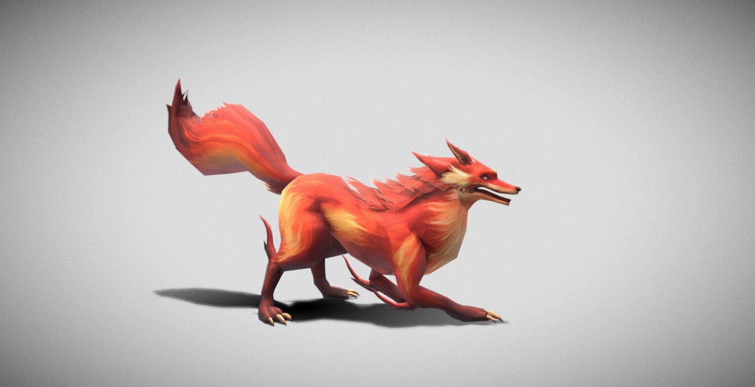 ArtStation - Dungeon Fantasy Monster - Fox | Game Assets