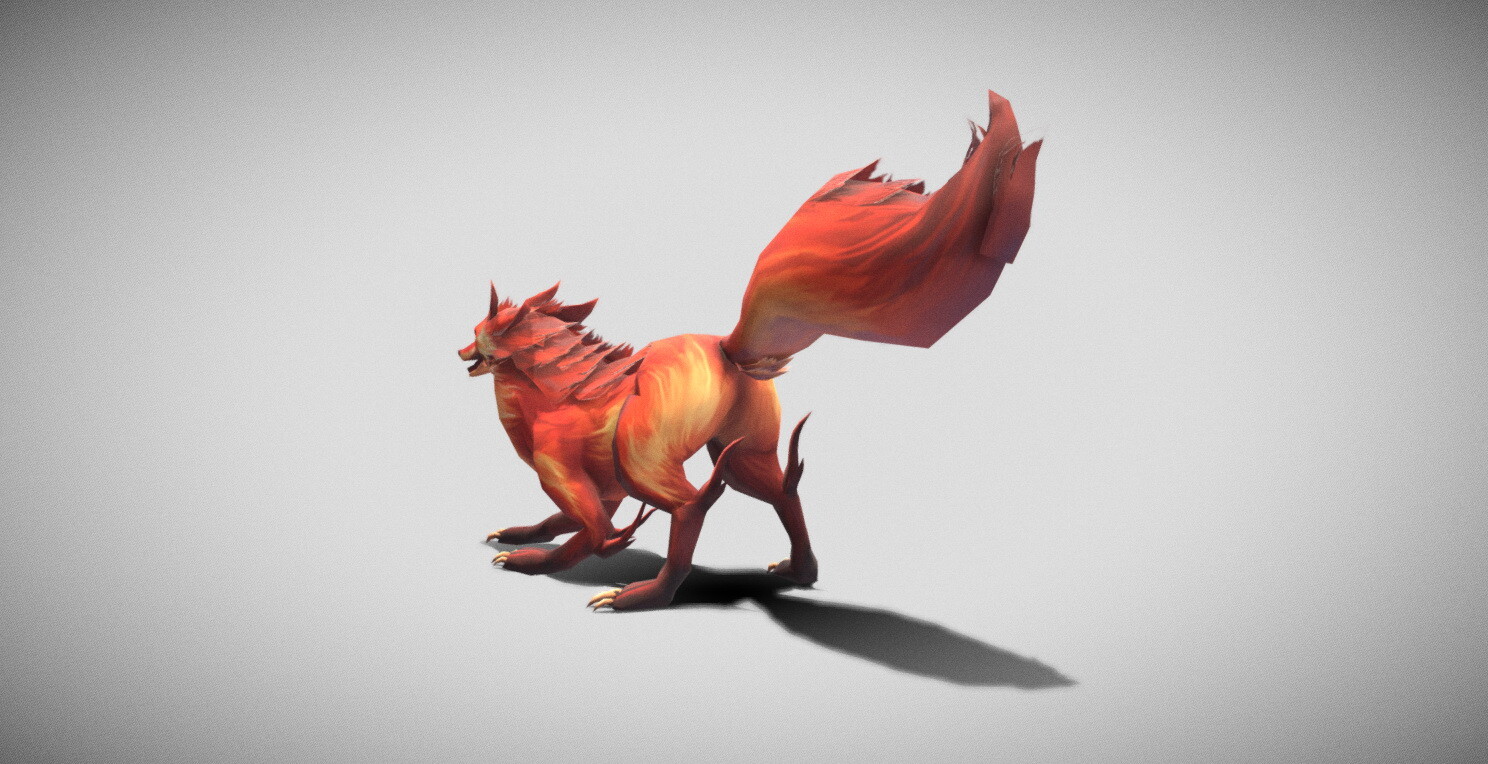 ArtStation - Dungeon Fantasy Monster - Fox | Game Assets