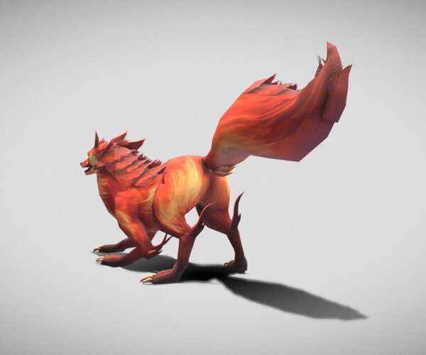 ArtStation - Dungeon Fantasy Monster - Fox | Game Assets