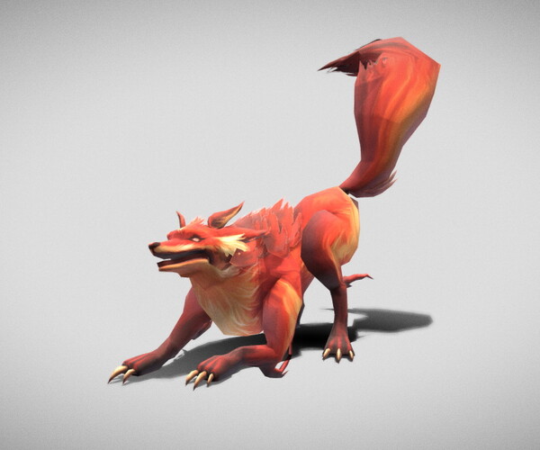 ArtStation - Dungeon Fantasy Monster - Fox | Game Assets