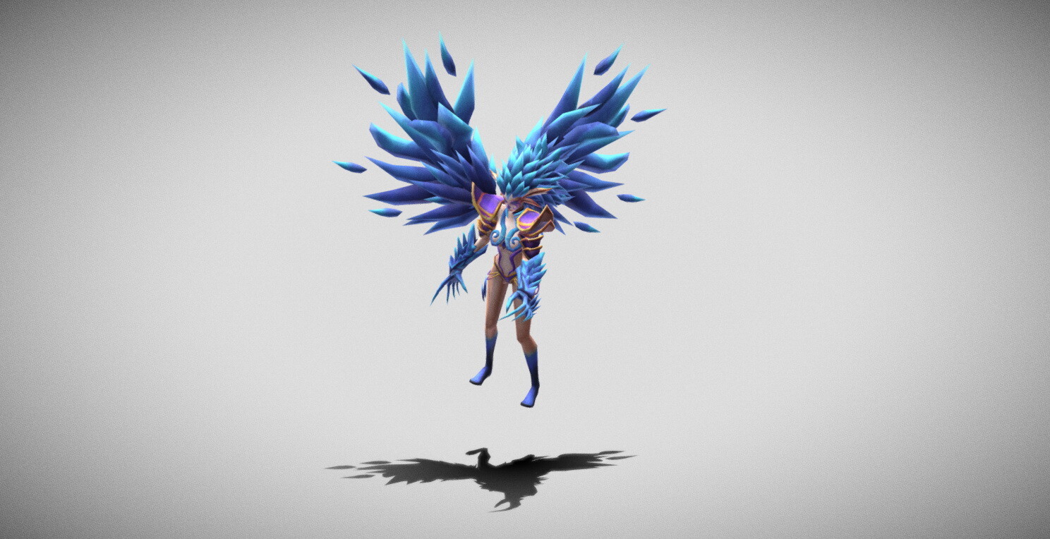 ArtStation - Dungeon Fantasy Monster - Spirit of Ice | Game Assets