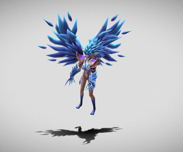 ArtStation - Dungeon Fantasy Monster - Spirit of Ice | Game Assets