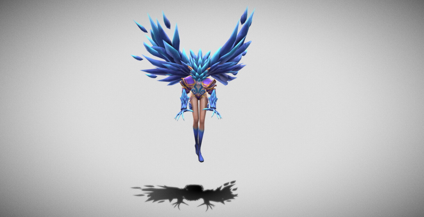 ArtStation - Dungeon Fantasy Monster - Spirit of Ice | Game Assets