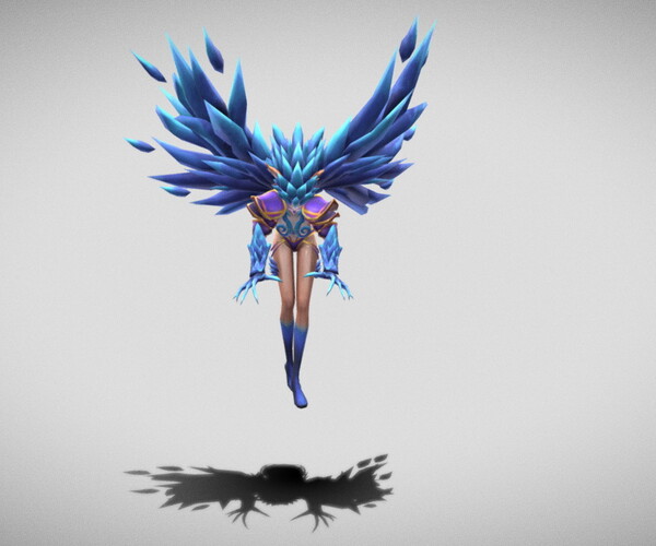 ArtStation - Dungeon Fantasy Monster - Spirit of Ice | Game Assets