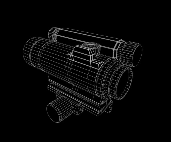 ArtStation - Aimpoint CompM4 VR | Game Assets