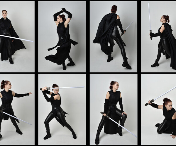 ArtStation - x220 Star Wars Jedi - Pose Reference Pack | Resources