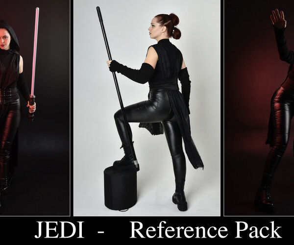 ArtStation - x220 Star Wars Jedi - Pose Reference Pack | Resources